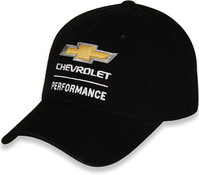 Hat - Chevrolet Performance Adjustable Black Ball Cap ...