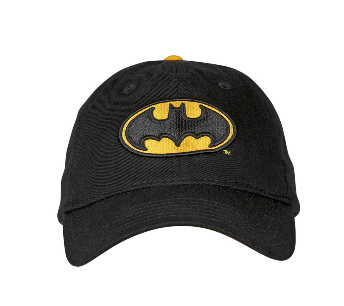 Batman Classic Symbol Curved Brim Adjustable Cap Hat Black DC Comics ...