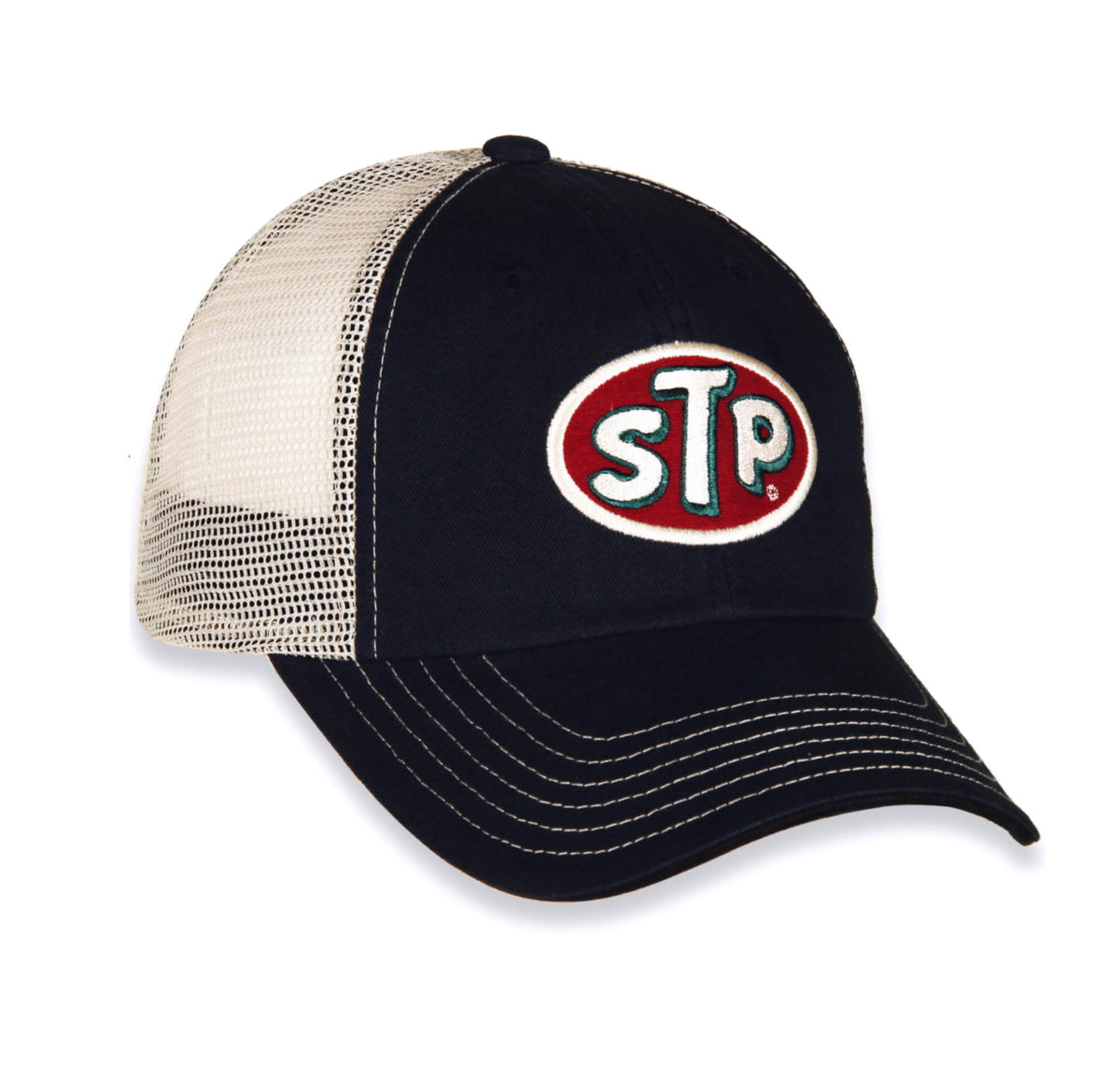 Hat - STP Black & Stone Mesh Trucker Style CFS Ball Cap ...