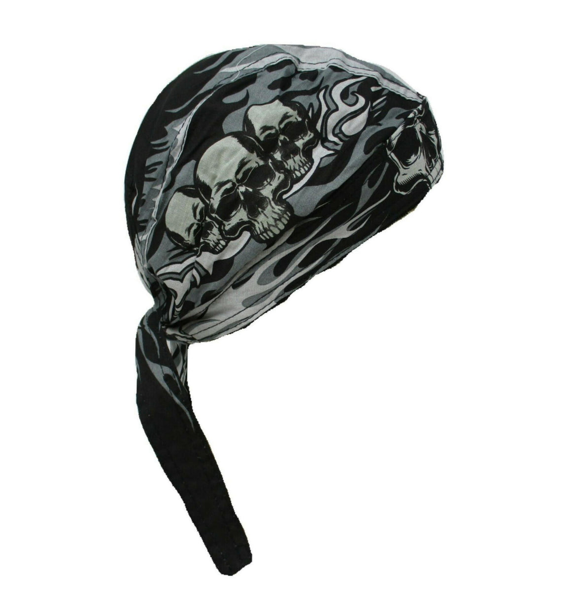 Headwrap DANBANNA Punisher Du Rag Doo Rag Bandana – BocaBocaHeadwear.com